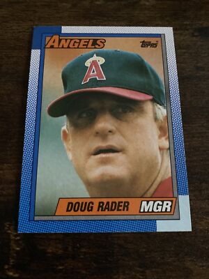 1990 Topps #51 Doug Rader Angels MG C8329* | eBay