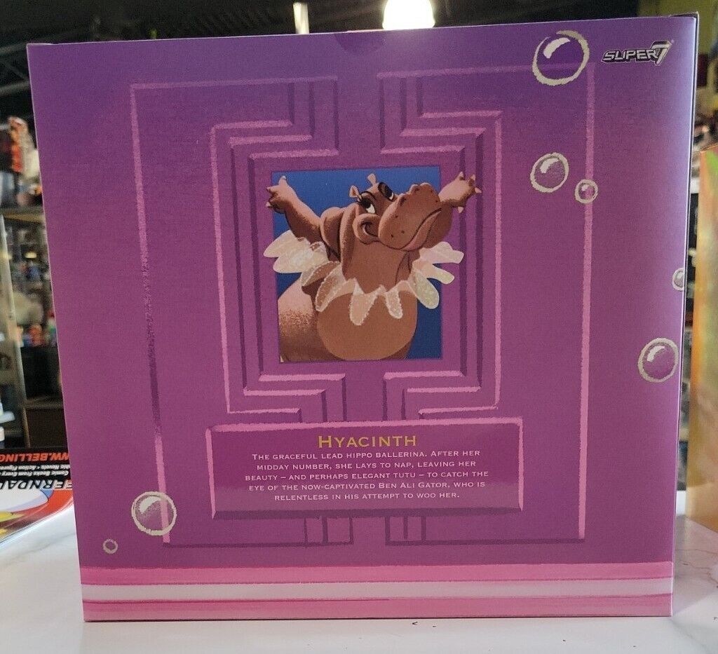Super7 Disney Ultimates Fantasia Hyacinth Hippo Action Figure NEW | eBay