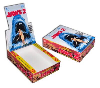 JAWS 2 Movie Gum Card DISPLAY BOX (BOX ONLY!) | eBay