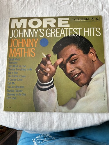 Johnny Mathis More Johnny's Greatest Hits CL 1344 Vinyl LP Record Album ...