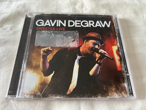 Gavin DeGraw - Sweeter Live CD/DVD 2012 RCA Colbie Caillat Concert OOP ...