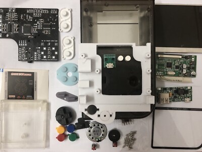 Game Boy zero DIY kit AIO Control Board inside install video | eBay