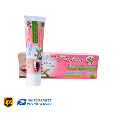 Rasyan Toothpaste ISME Herbal Clove Toothpaste w Aloe Vera & Guava Leaf ...