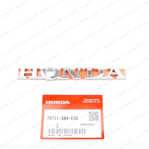 OEM GENUINE HONDA ACURA INTEGRA TYPE R DC2 DB8 REAR EMBLEM JDM 75711 ...