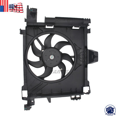 Engine Radiator Condenser Cooling Fan Assembly For 07-15 Smart Fortwo ...