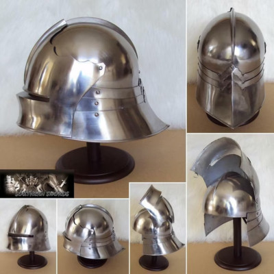 Deutscher Helm European Close Helm Rüstung Kostüm mit Ständer | eBay.de