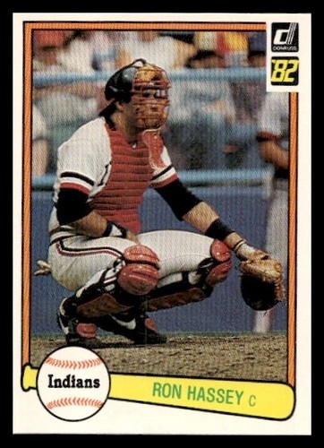 1982 Donruss #463 Ron Hassey Cleveland Indians Baseball card | eBay