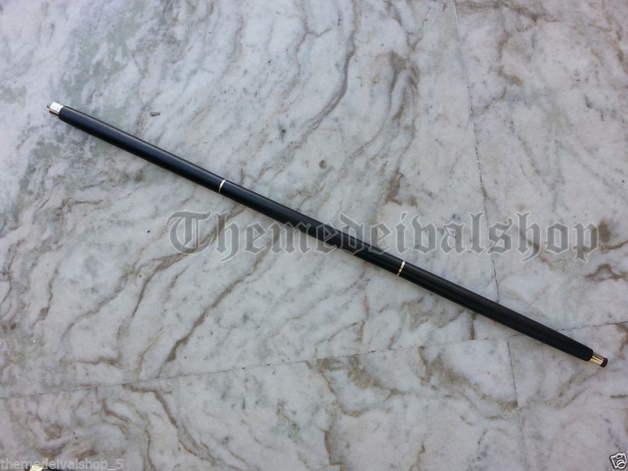 Vintage Handle Harvey Cane Raven Brass Head BLACK Wood Walking Stick ...