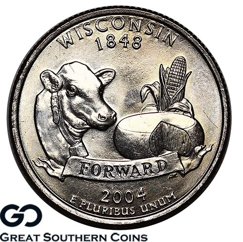 Is Your 2004 Wisconsin Quarter Error Valuable? High Leaf, Low Leaf ...
