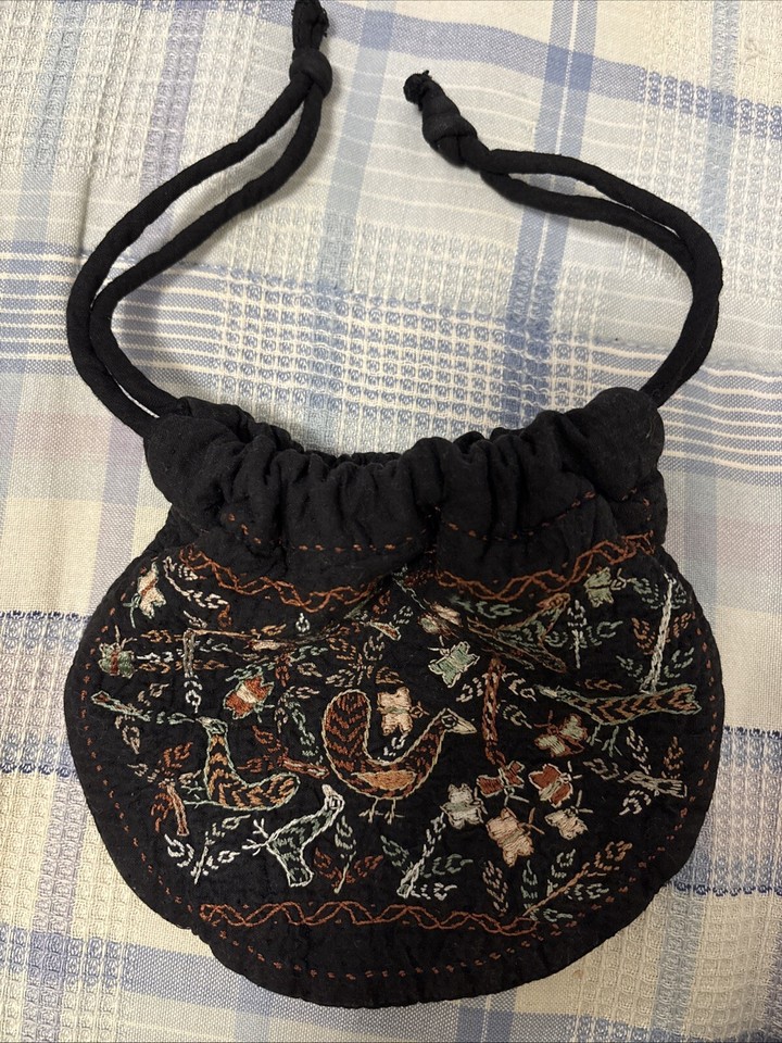 Aarong Bangladesh Handmade Batua Evening Purse With Rope Handle | eBay