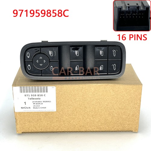 Front LH Power Window Switch 971959858C for Porsche Panamera 17-20 ...