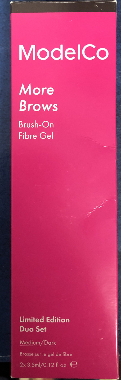 ModelCo More Brows Brush On Fiber Gel Duo Set 2x 3.5ml | eBay