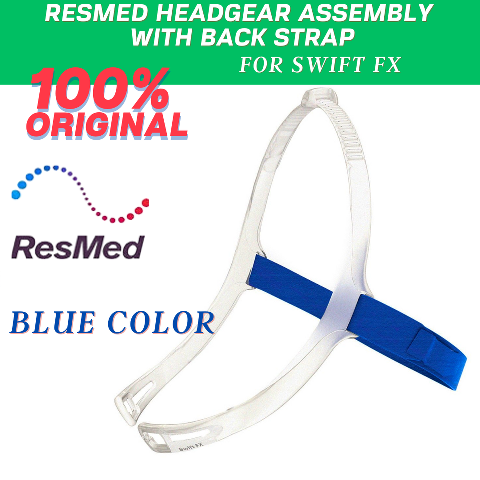 ResMed Bella Loops Headgear Back Strap Soft for Swift FX Nasal Pillow ...