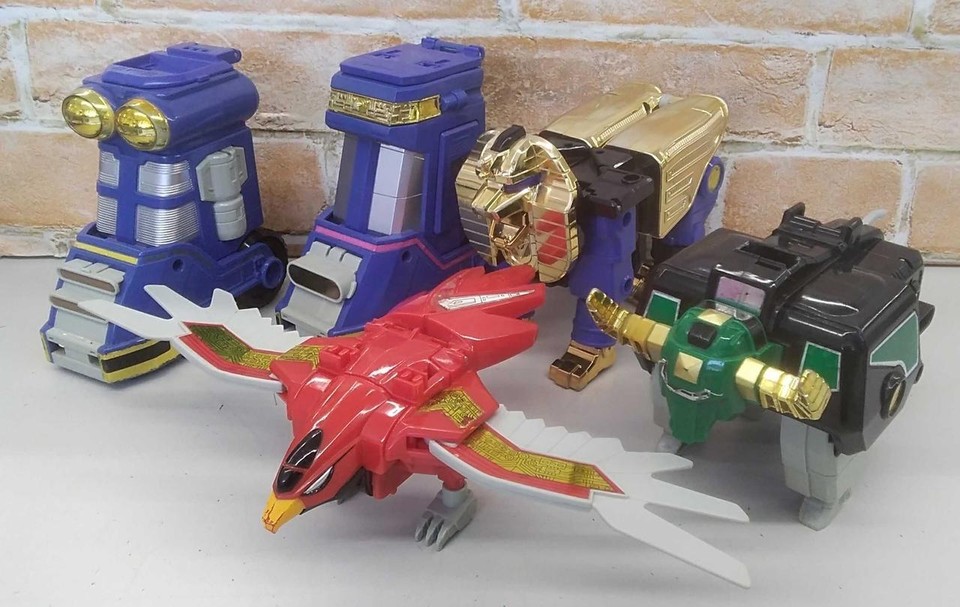 Power Rangers Zeo Choriki Gattai Ohranger DX Ohranger Robo Megazord ...