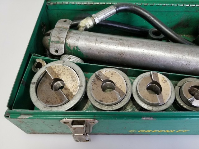 Greenlee Slug-Splitter Hydraulic Knockout Punch Set for sale online | eBay