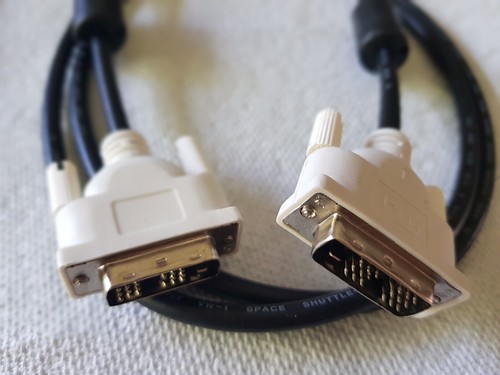 SPACE SHUTTLE-Z DVI-A MALE COMPUTER CABLE AWM E101344 STYLE 20276 CSA ...