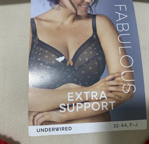 M&S FABULOUS EXTRA SUPPORT UNDERWIRED FULL CUP BRA In DARK RASPBERRY ...