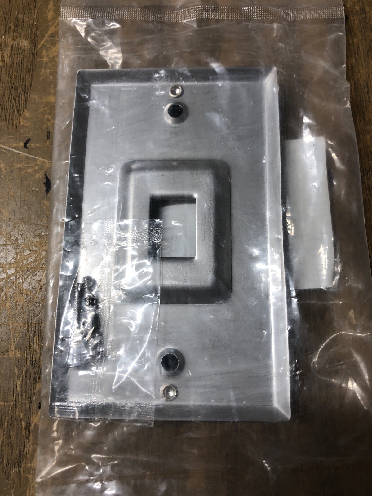 Belden AX104126 Wall Phone Faceplate KeyConnect Stainless Steel 1Z2076 ...