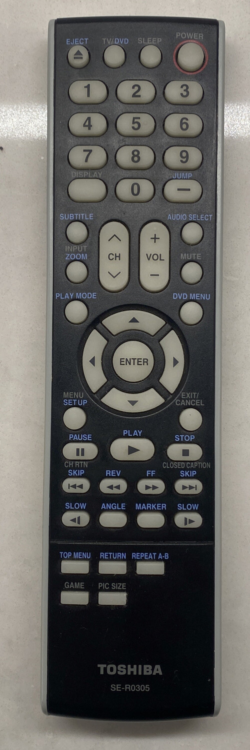 Remote SE-R0305 for Toshiba TV Model 26lv610u Remote Model 076D0LT030 ...
