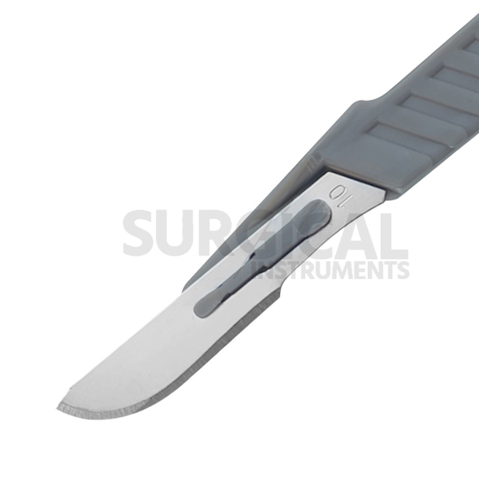 5 pcs Dermaplaning Scalpel Blade Number 10 with Disposable BP Plastic ...
