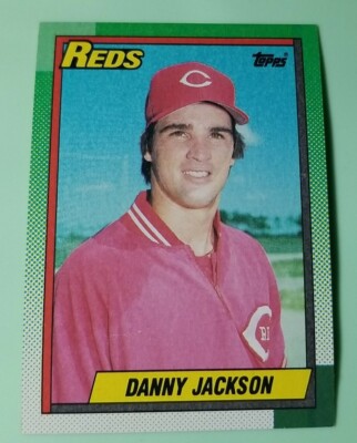 1990 Topps Baseball Card #445 Danny Jackson - Cincinnati Reds | eBay
