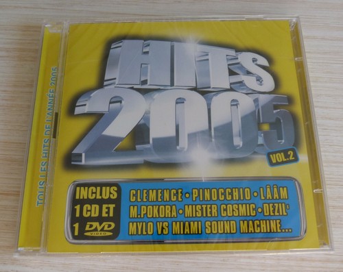 CD + DVD COMPILATION HITS 2005 VOL. 2 NEUF CLEMENCE PINOCCHIO M. POKORA ...