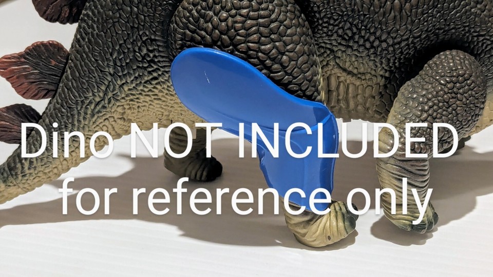 Dino Riders STEGOSAURUS LEFT LEG SHIELD Armor Authentic Replacement ...