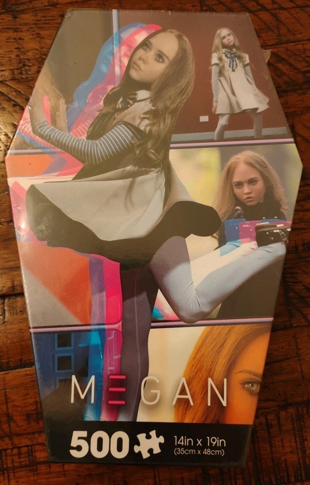 M3GAN Coffin Box 500 Piece Jigsaw Puzzle/HORROR/MEGAN/AQUARIUS/RARE/NEW ...