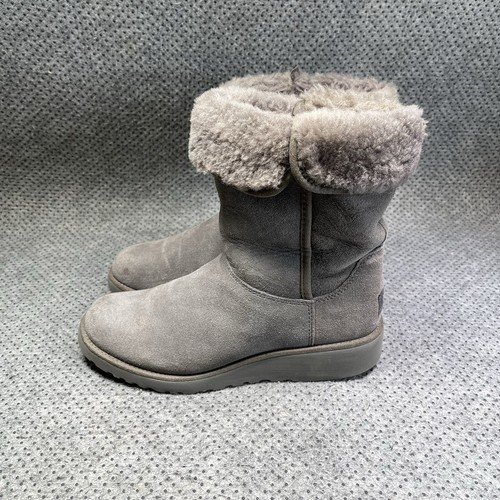 Ugg Amie Grey Boots Size 8 Women’s | eBay