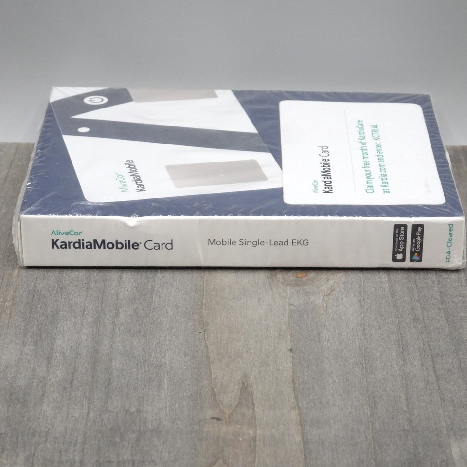 Kardia Mobile Card Wallet Personal EKG Device AC-201 KardiaMobile 1 ...
