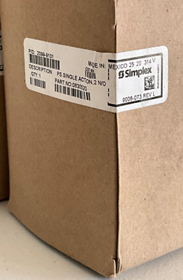 Industrial Fire Protection - Simplex Pull Station