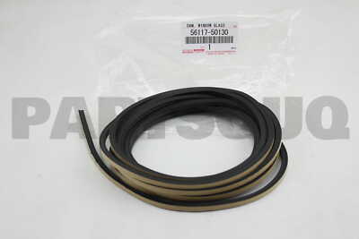 5611750130 Genuine Toyota DAM, BACK DOOR GLASS ADHESIVE 56117-50130 | eBay