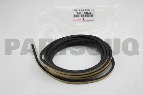 5611750130 Genuine Toyota DAM, BACK DOOR GLASS ADHESIVE 56117-50130 | eBay