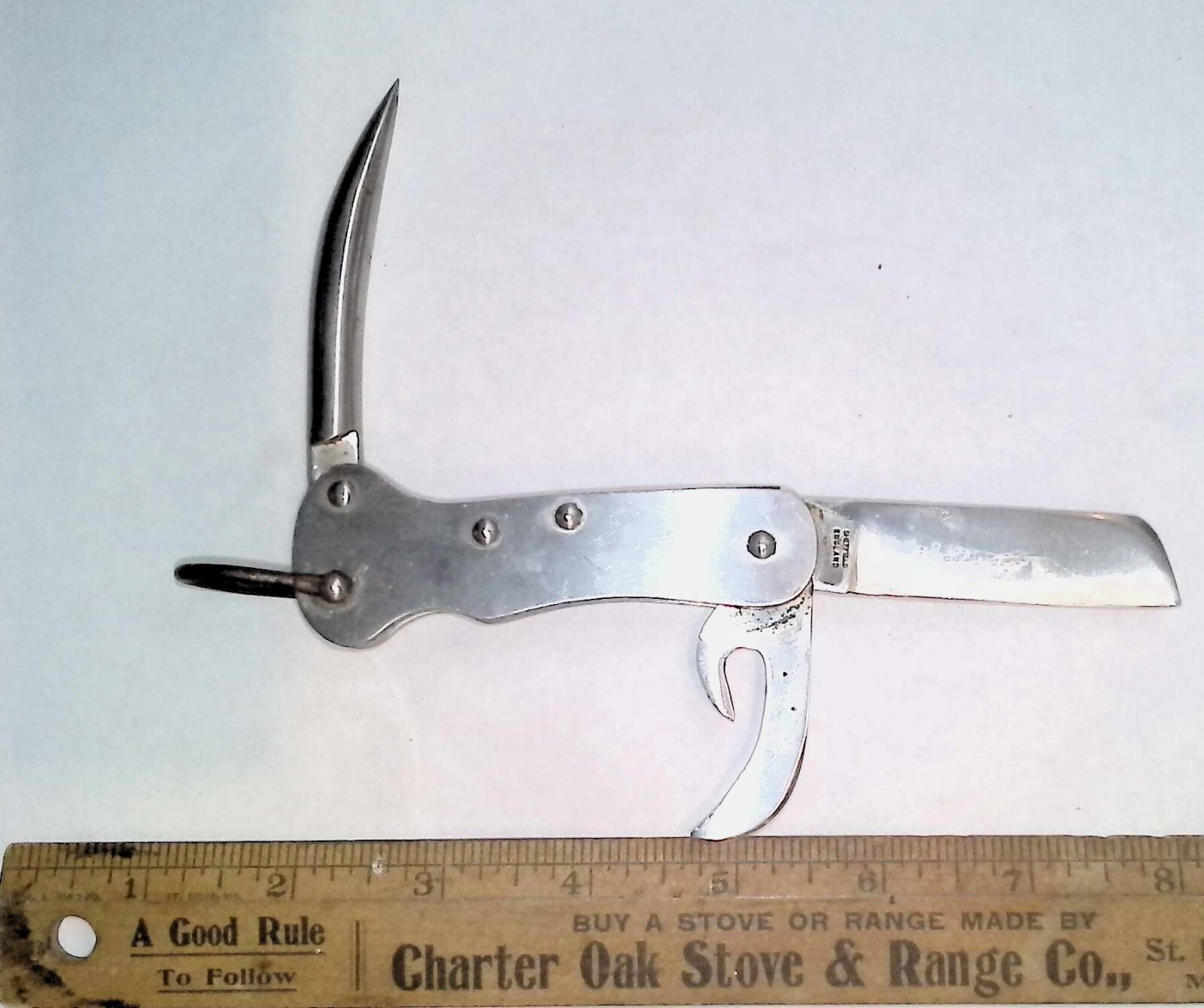 Vintage Joseph Rodgers, Navy/Sailors Riggers Knife, Sheffield England ...