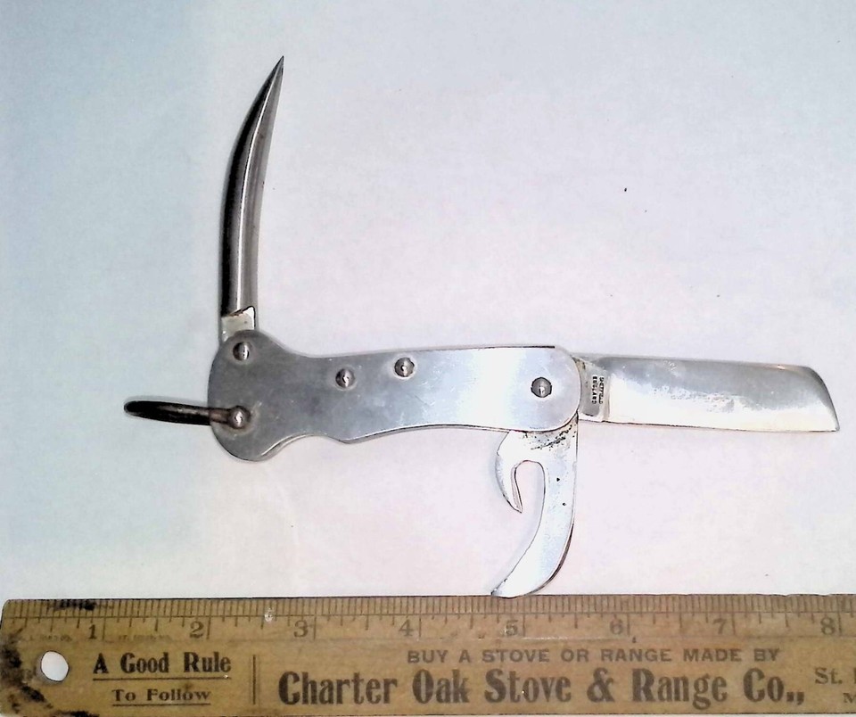 Vintage Joseph Rodgers, Navy/Sailors Riggers Knife, Sheffield England ...