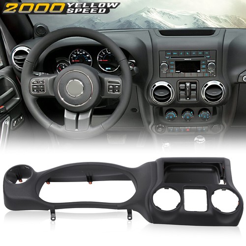 Dash Instrument Cluster Trim Panel Bezel Fit For 2011-2014 Jeep ...