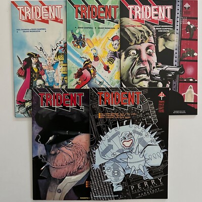 Trident Lot of 5 Comics: #s 1, 2, 3, 5, 6, Trident Comics, 1989. | eBay