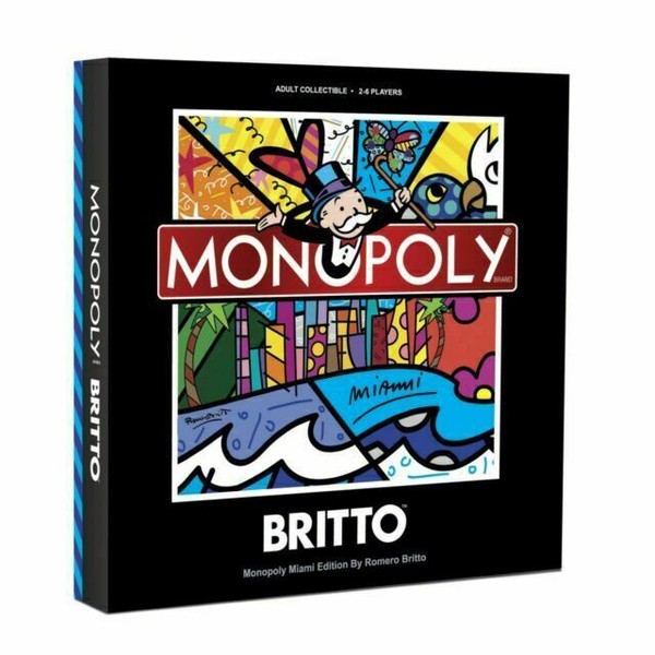 MONOPOLY Miami Limited Edition Hand Signed by Romero Britto - 25999 ...