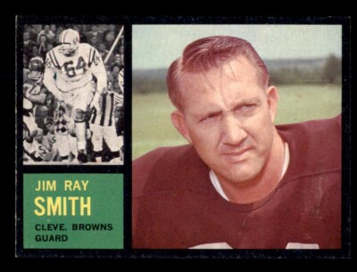 1962 Topps Football #30 Jim Ray Smith NM *e1 | eBay