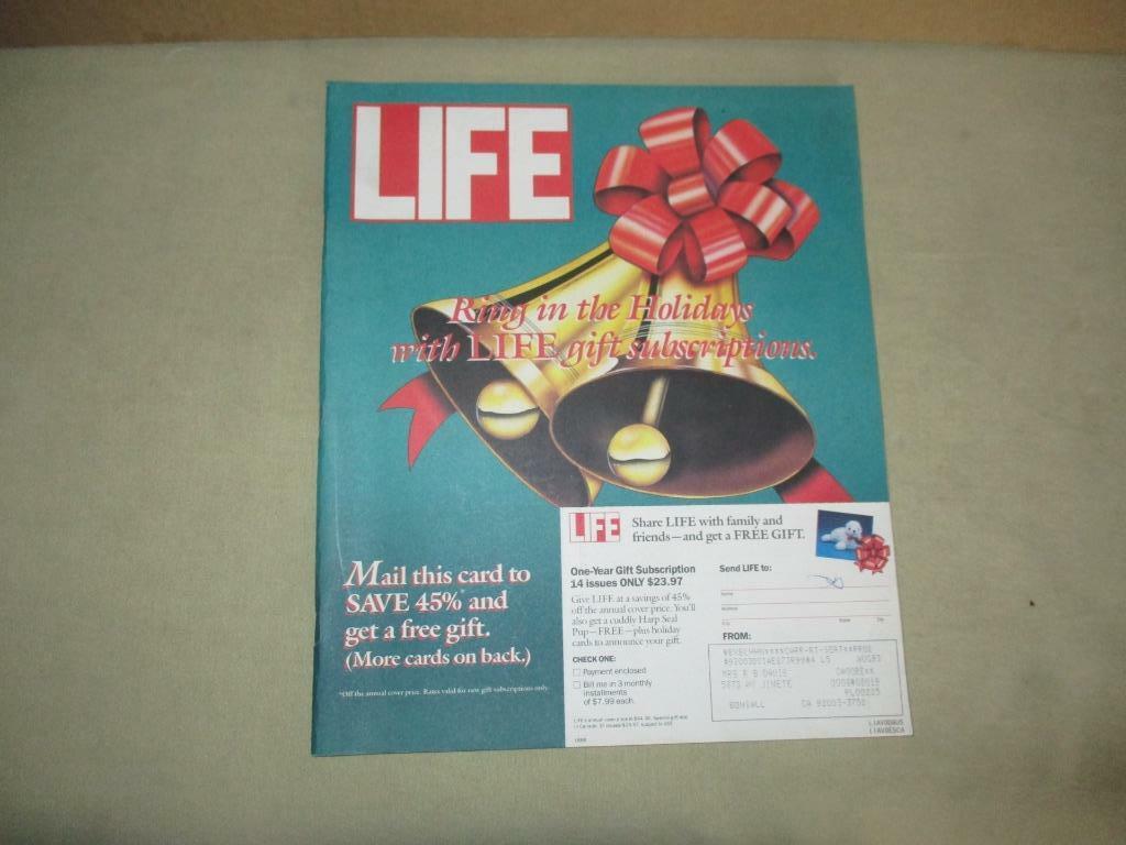 NEW LIFE MAGAZINE November 1991 A CLEAR VIEW OF HEAVEN with Shipping ...