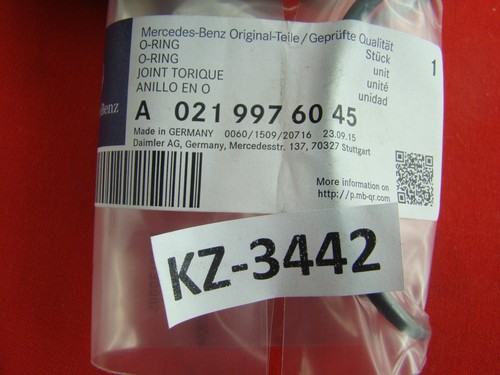 Original OE Mercedes-Benz A0219976045 o-Ring #KZ-3442 | eBay