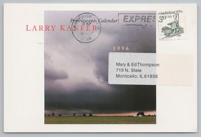 Advertising~Larry Kanfer 1996 Prairiescapes Calendar~Continental ...