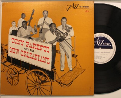 Tony Parenti & His New Orleanians Lp Self-Titled (1958) (W/ 2 Ad ...