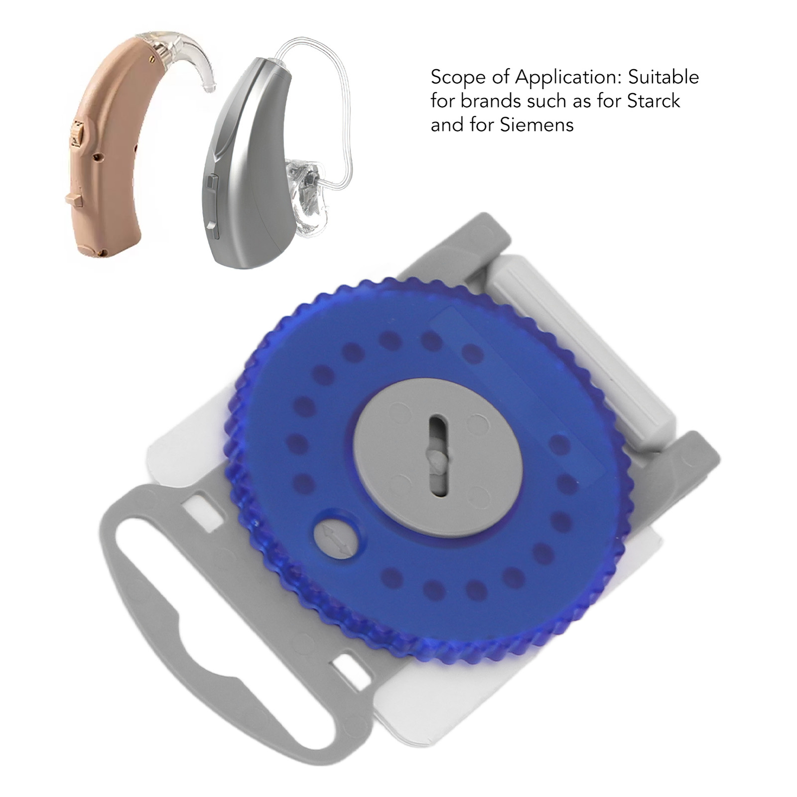 (Blue)Hearing Amplifier Wax Guards Dust Proof Earwax Filters Covers HG5 ...