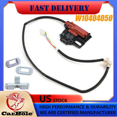 W10404050 Washer Lid Lock Latch Switch Assembly W10240513 Strike For ...