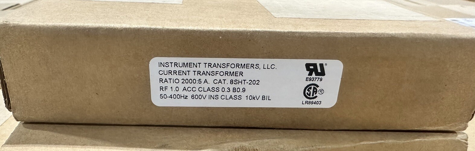 Square D Current Transformer E93779 | eBay