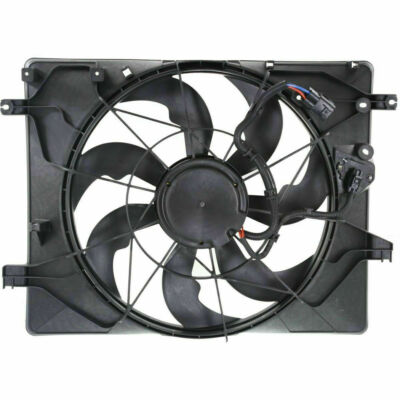 New Fits HYUNDAI GENESIS COUPE 2013-16 Radiator Single Fan Assembly ...