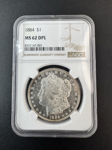 1884 P PCGS MS62 DMPL DEEP MIRROR | Silver Morgan Dollar Bu Unc DPL ...