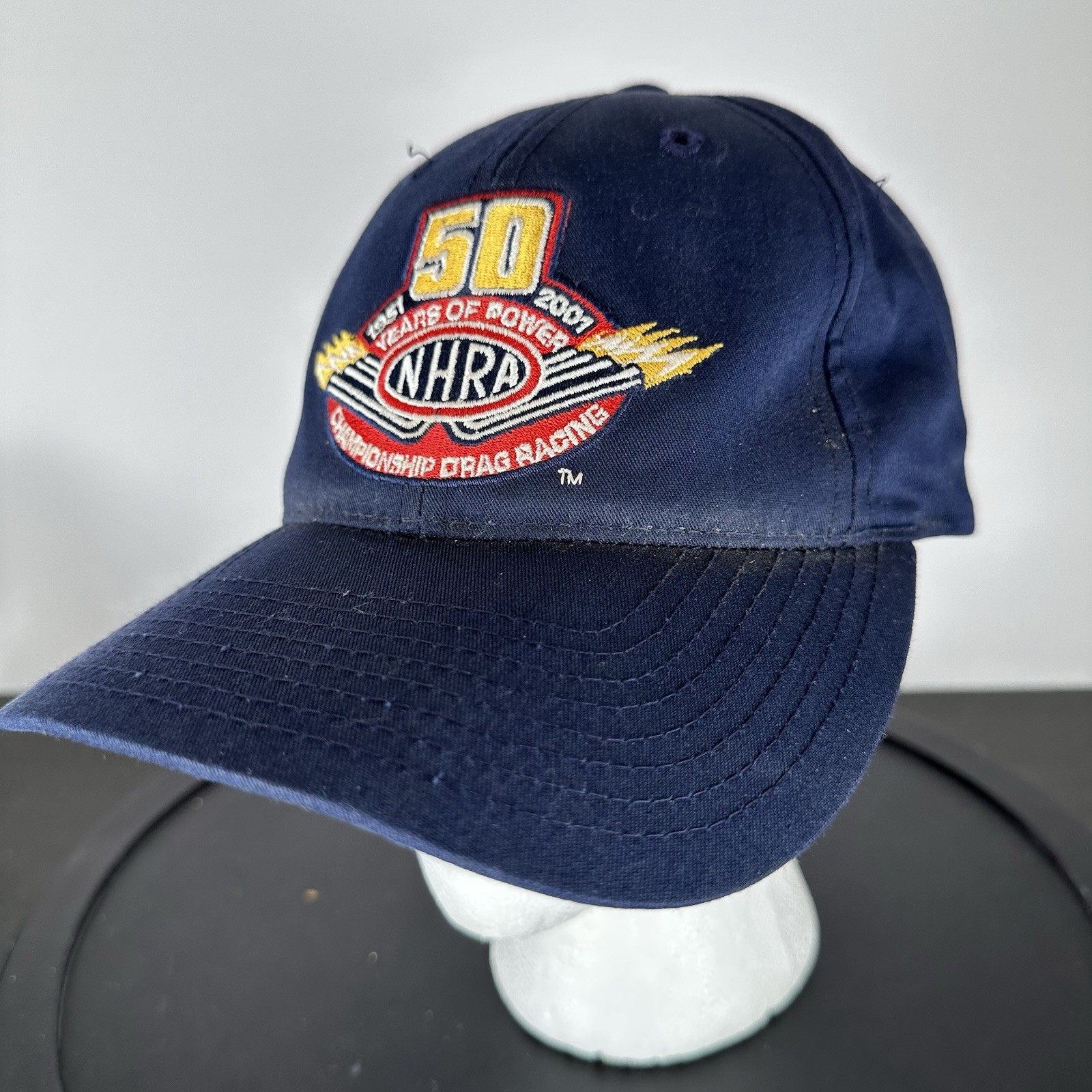 2001 NHRA 50 Years of Power Hat Championship Drag Rac… - Gem