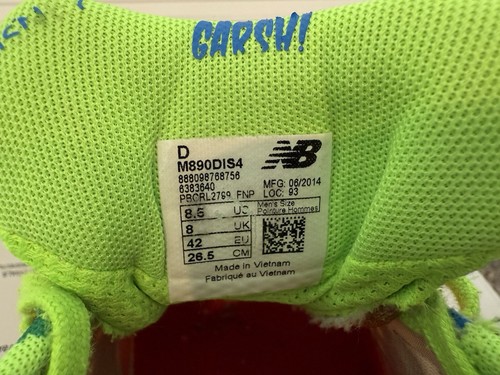 New Balance Run Disney X 890v4 "Goofy" Men's Size 8.5 D (Medium ...